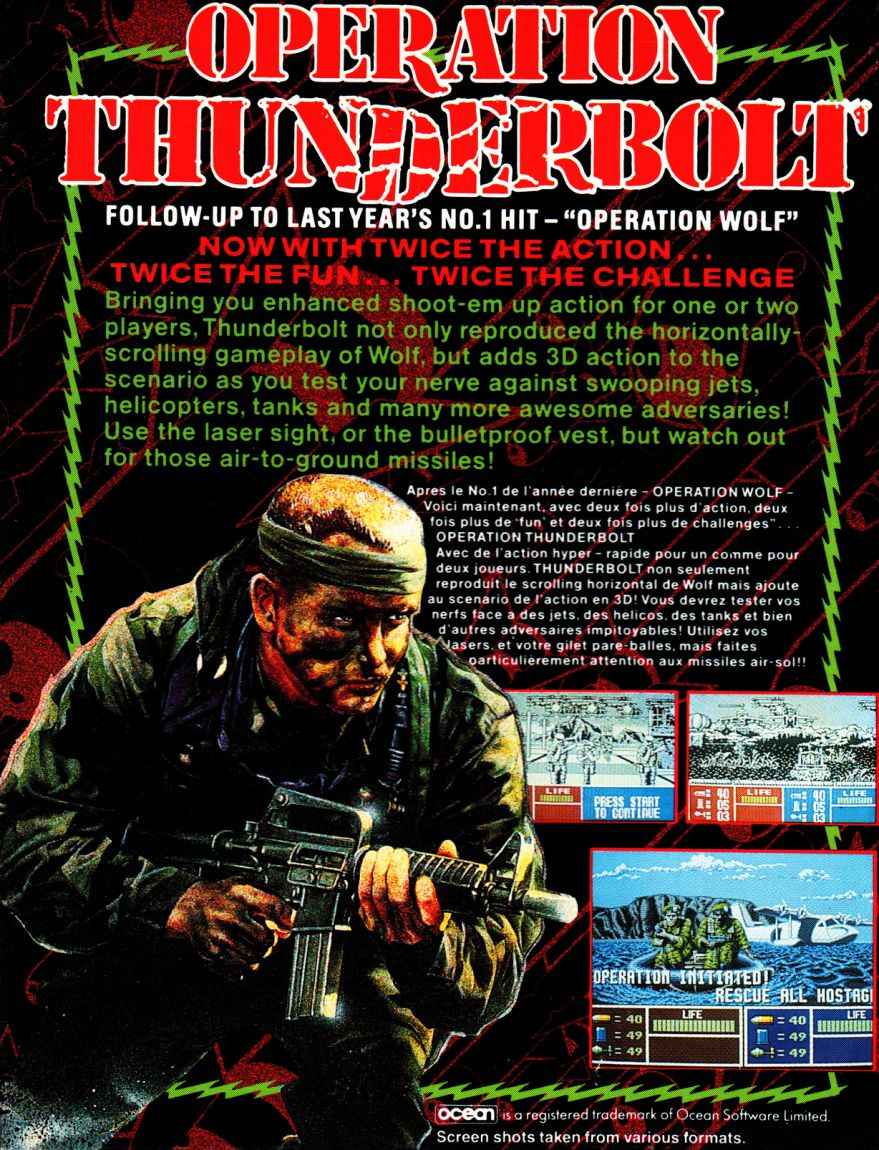 Retro Game Geeks on Twitter: "OPERATION THUNDERBOLT: In 1989 Roy Adams & Hardy Jones set out to ...