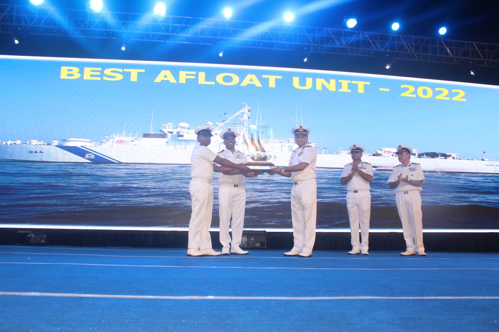 Defence PRO Visakhapatnam on Twitter: "ADG S Paramesh, PTM, TM, CoastGuard Commander, Eastern ...