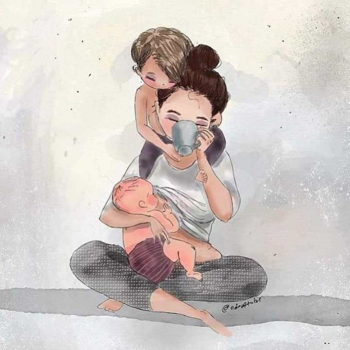 Thư viện hình ảnh Hình vẽ mẹ và con trai đẹp và dễ thương