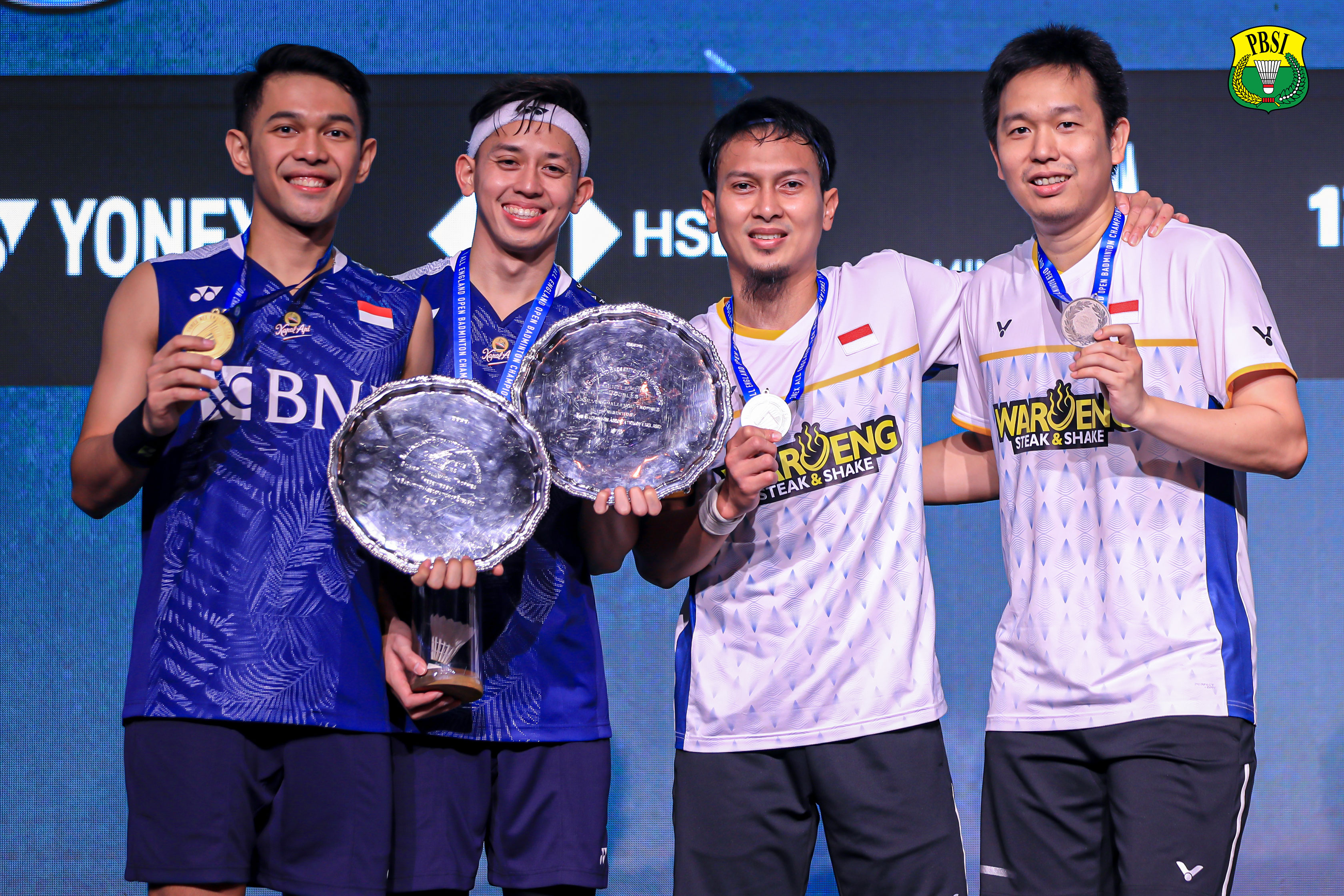 Fajar/Rian Ukir Sejarah All England 2023, Berikut Hasil Lengkap Juara di Semua Nomor ...