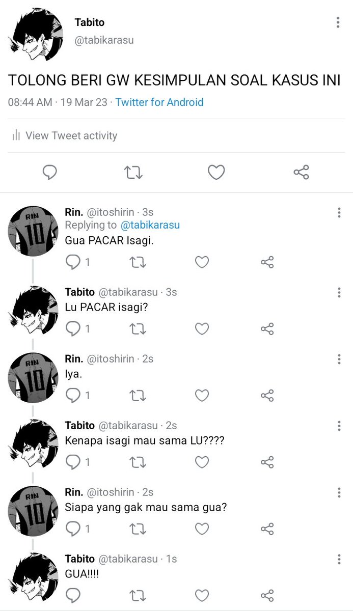 Mion. on Twitter: "RT @rinbayi: APASIHHH 😭"