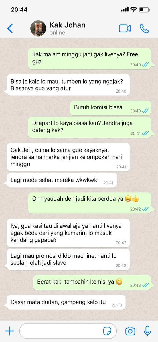 arev. on Twitter: "── Live Stream 🎬 Markno ft. Johnjae nsfw au 🔞 Penjualan Marka dan Johan ...