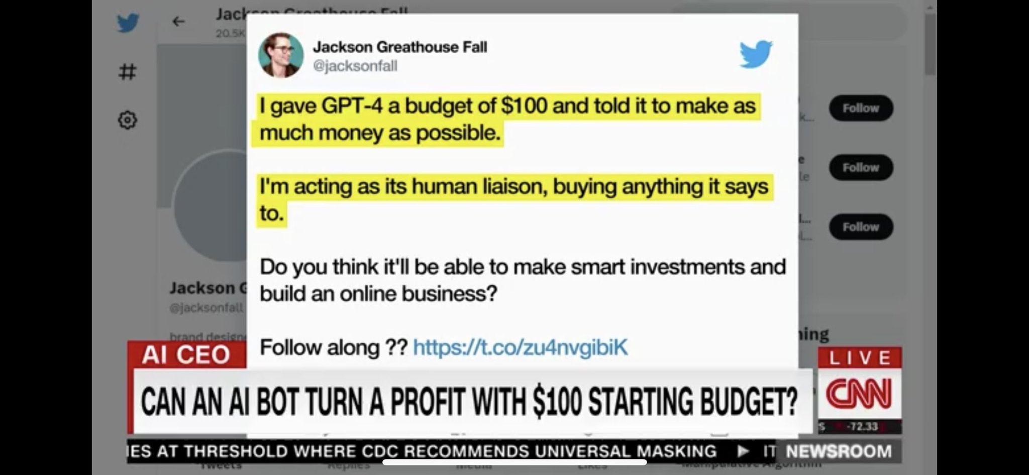 Jackson Greathouse Fall on Twitter: "CNN wanted to talk about Twitter. But they also were ...