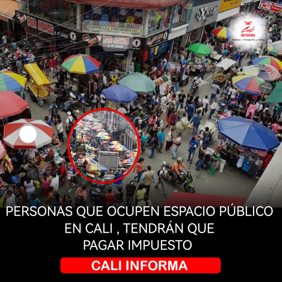 JOEL RAMIREZ RAMIREZ on Twitter: "RT @caliinforma: ¡¡ PERSONAS QUE OCUPEN ESPACIO PÚBLICO EN ...