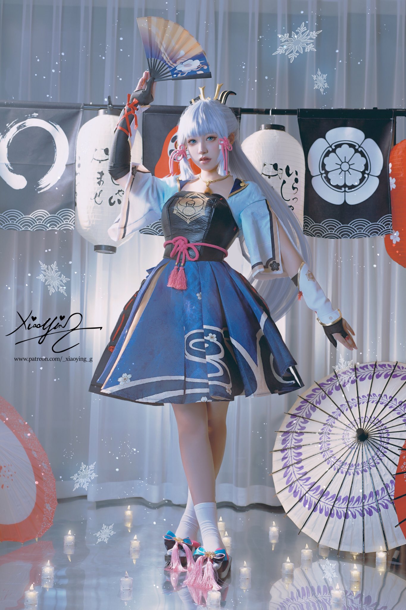 🌸 XiaoYing - 小樱 🌸 on Twitter: "“Yuki yo, mae!” Kamisato Ayaka in my Patre0n tier Okonomiyaki ...