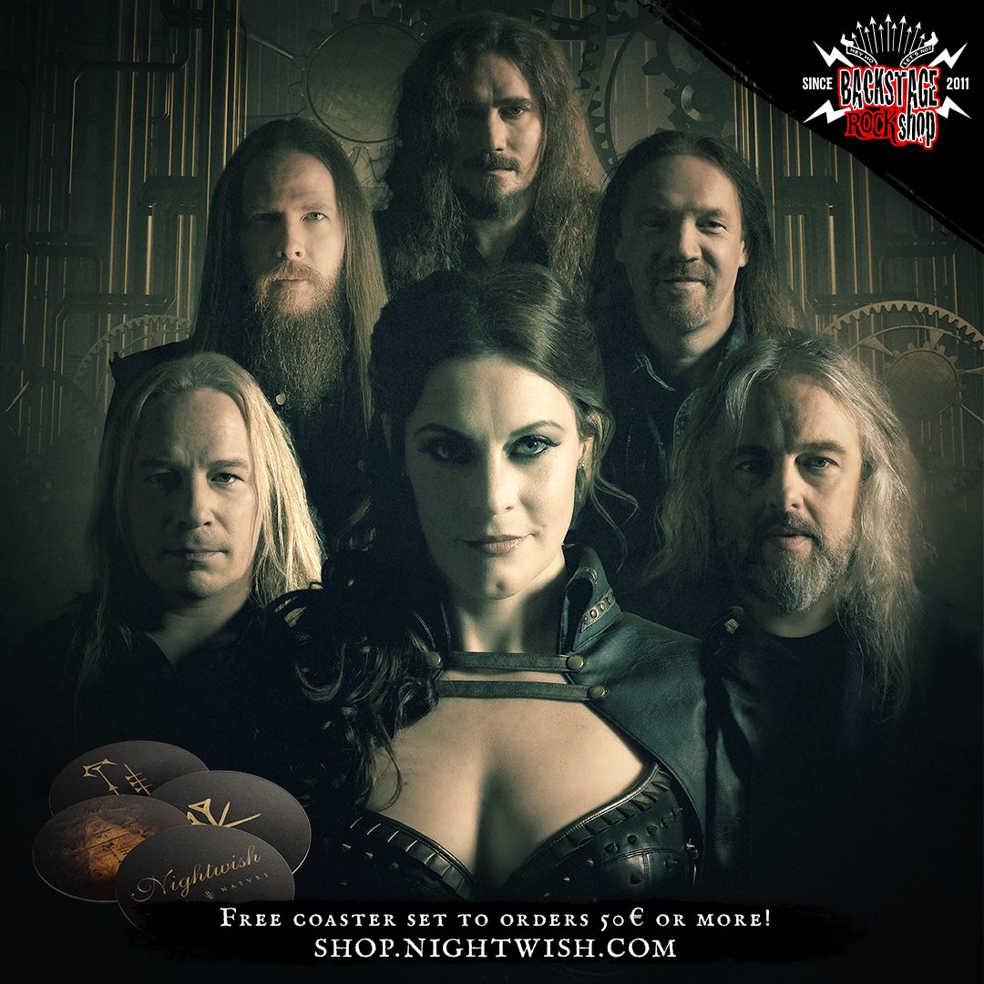 Nightwish on Twitter: "For a limited time, when you purchase 50€ or more in Nightwish merch, we ...