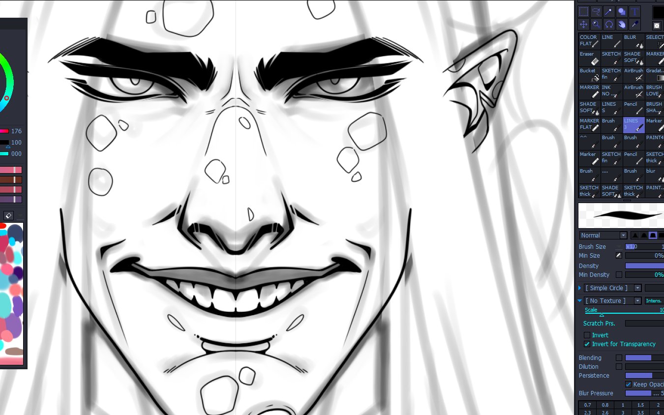 💉- RAIKAIRAN -💉 on Twitter: "ᴀʀᴛ ᴛɪᴘ ɪꜰ ʏᴏᴜ ꜱᴛʀᴜɢɢʟᴇ ᴡɪᴛʜ ᴅʀᴀᴡɪɴɢ: Use the symmetry tool because ...