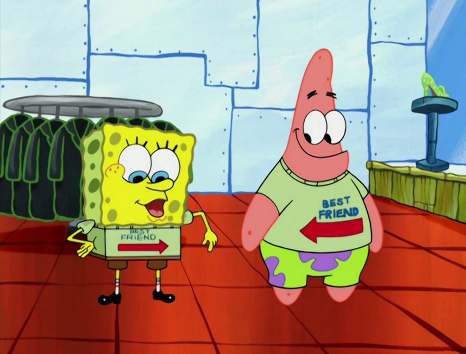Spongebob And Patrick Shirts For Best Friends