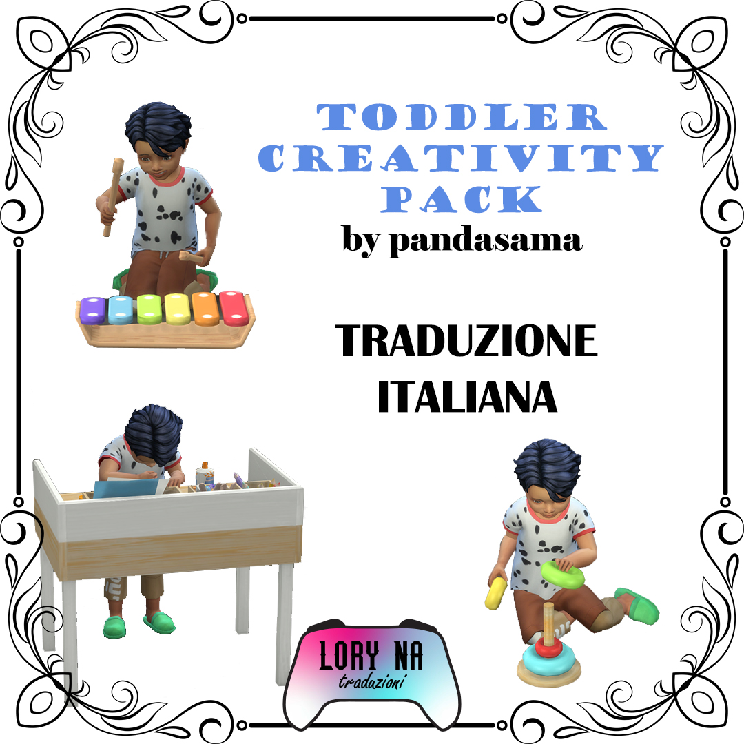 PandaSama on Twitter: "RT @_LoryNa_: Traduzione ITALIANA della MOD Toddler Creativity Pack di ...