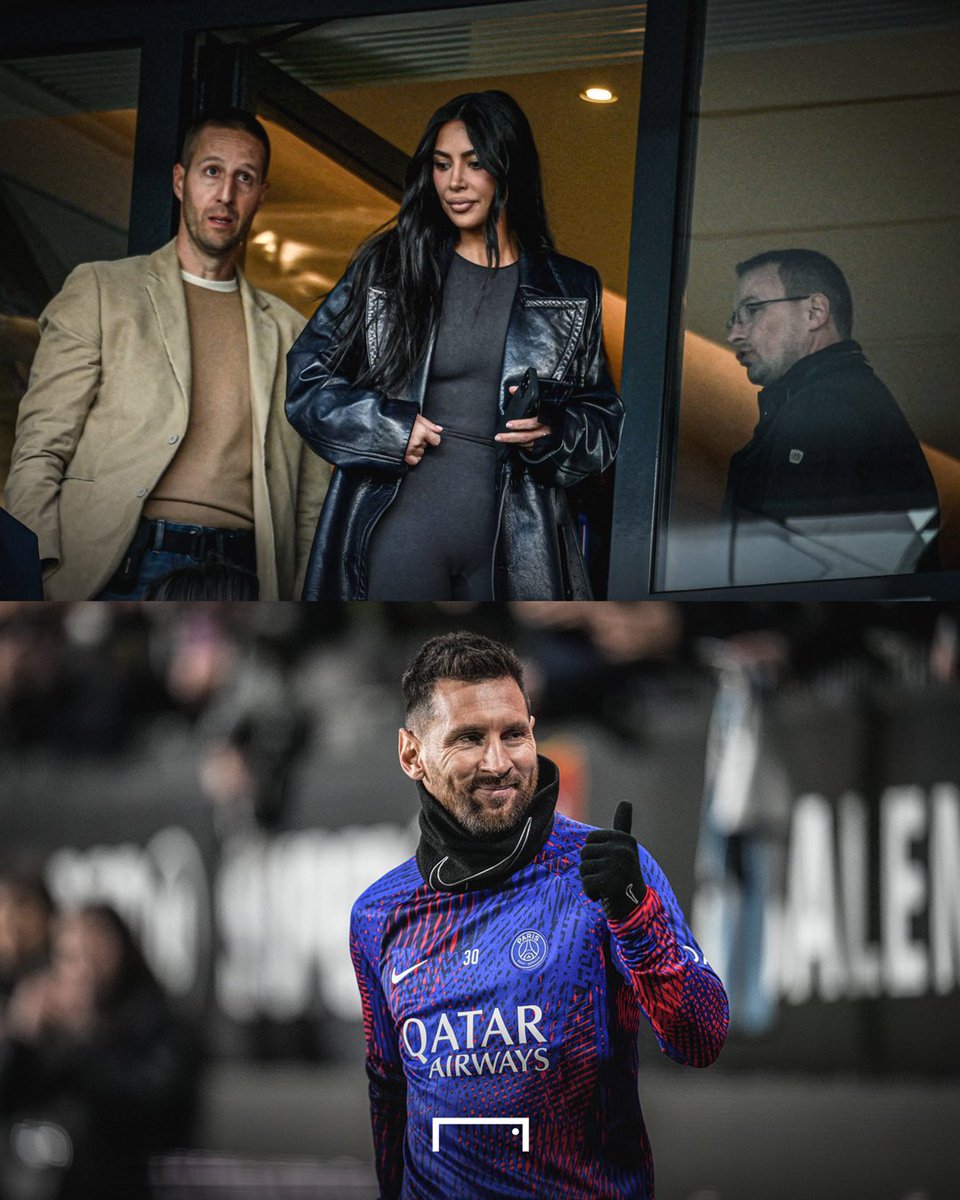 GOAL India on Twitter: "Kim Kardashian wanted to see the GOAT 🐐😍"