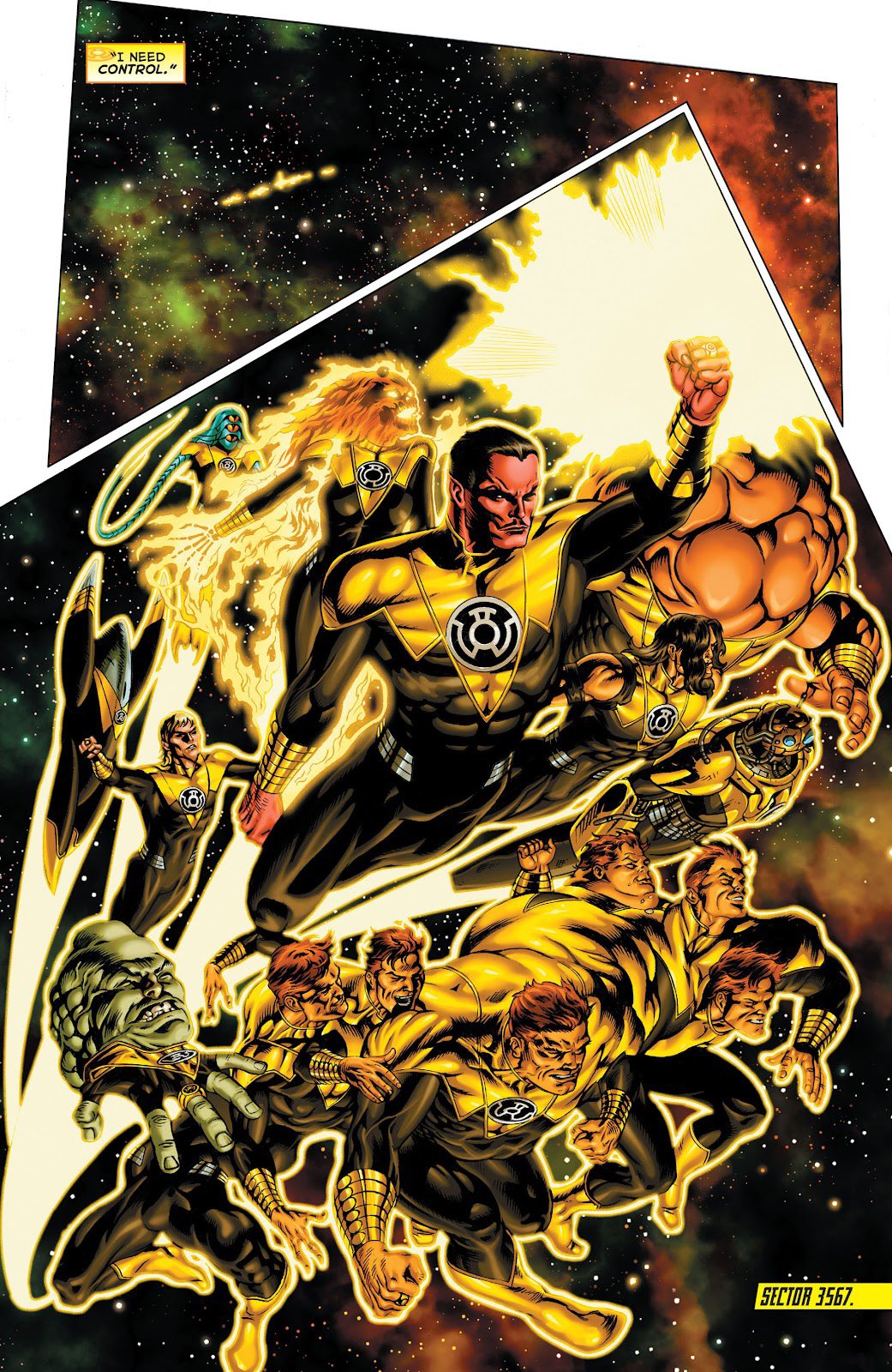 Yellow Lantern Corps Members