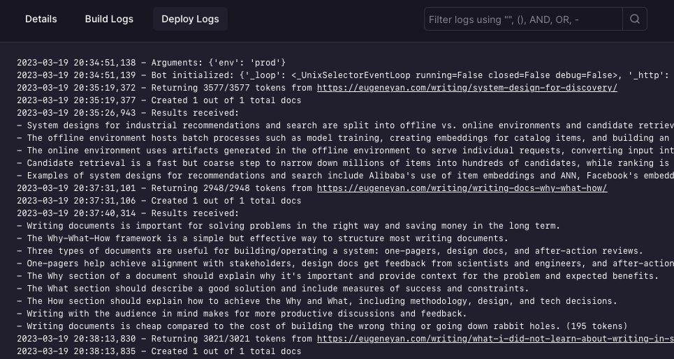 langchain on Twitter: "RT @eugeneyan: I couldn't resist and had a blast building with LLM APIs ...