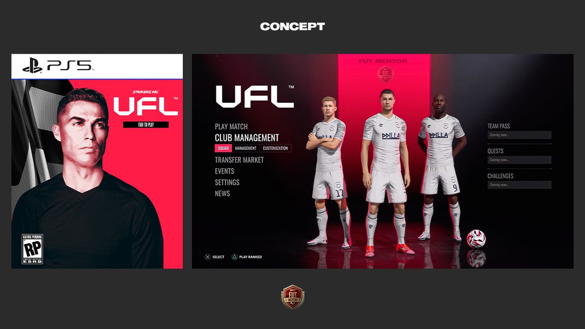 FUT Mentor on Twitter: "1. UFL Developed by Strikerz Inc, free to play game “Fair to play ...