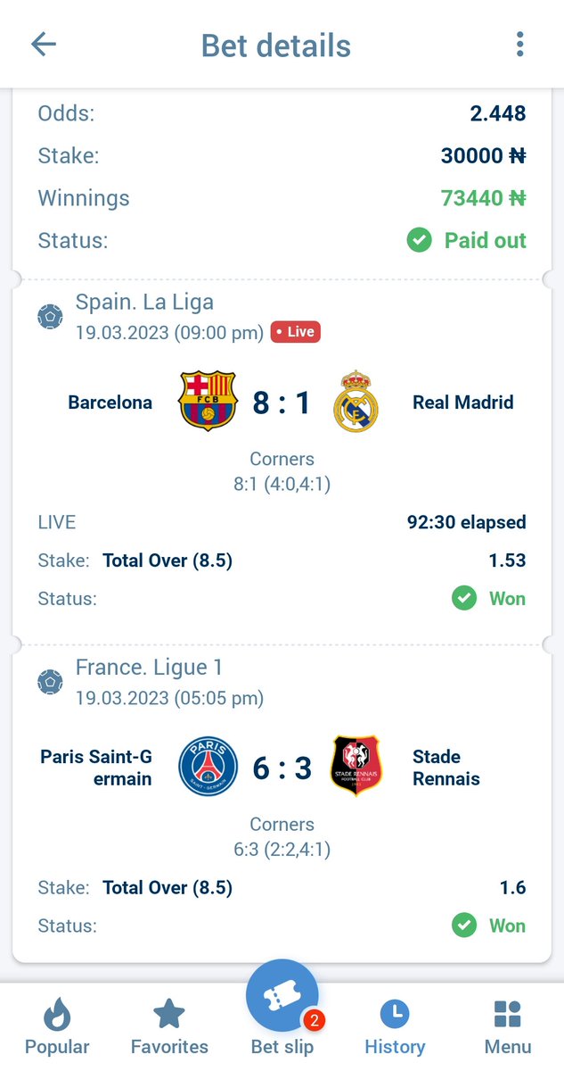 Stake2Boom™ on Twitter: "RT @BetLane001: 2 odds WON on 1xbet Don't have 1xbet account? Register ...