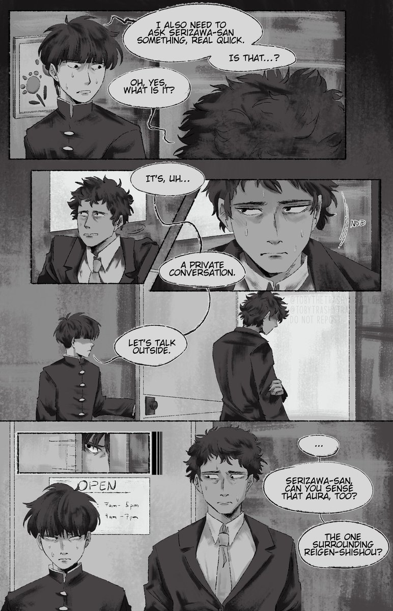 COLONEL☂️ serizawa month!! on Twitter: "RT @tobytrashytrash: A scene from Chapter 6 of a fic ...