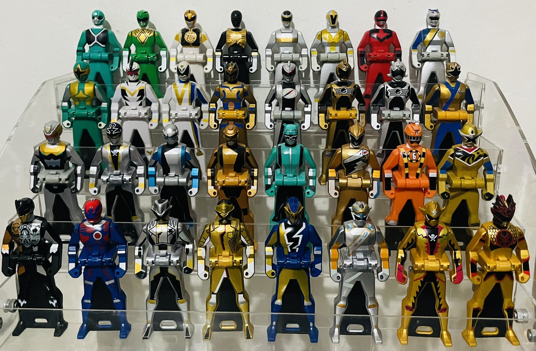 Power Rangers Super Megaforce Sixth Ranger Keys