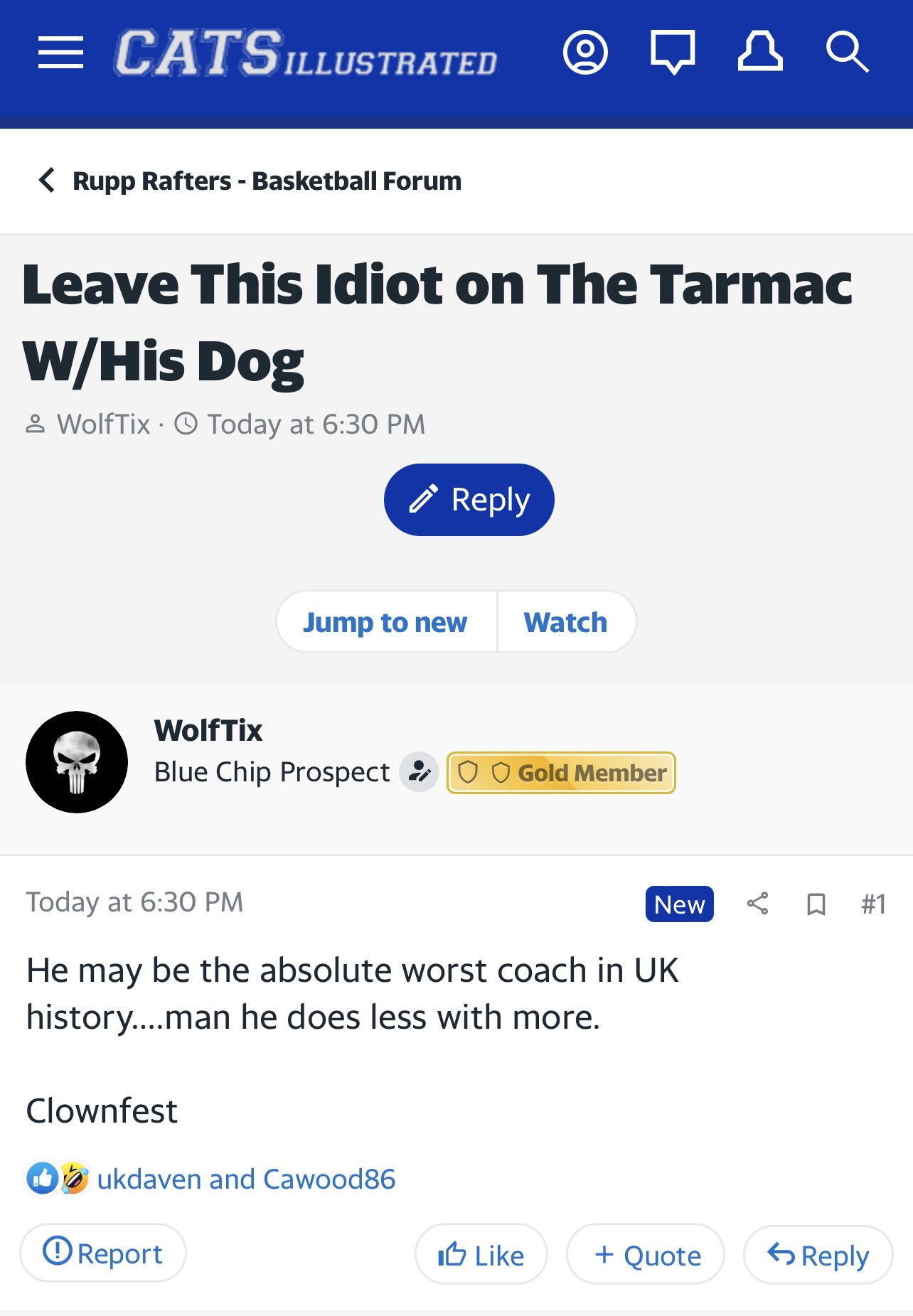 Message Board Geniuses on Twitter: "#Kentucky needs to tarmac John Calipari and hire Billy ...