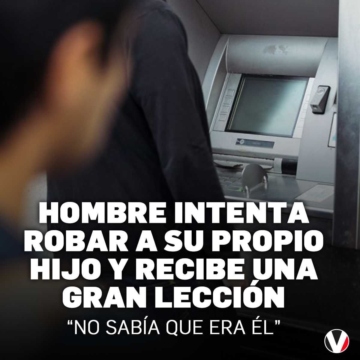 Revista Vistazo on Twitter: "#INSÓLITO | Sujeto intentaba robar a un joven que estaba retirando ...