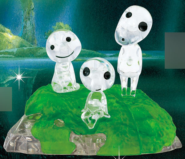 아미아미 on Twitter: "《모노노케 히메》 크리스탈 퍼즐 코다마 https://amiami.com/eng/detail?gcode=TOY-019985… 투명한 조각을 ...