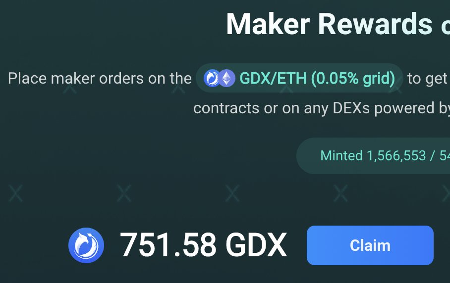 Jimmy 米哥 🚀🚀🚀 on Twitter: "昨天的 #GDX 收益可以。 技巧，在盘口观察上下的大单，挂在大单之前。大单的定义，买盘10-20ETH，卖盘8-20k #GDX。上下刷。"