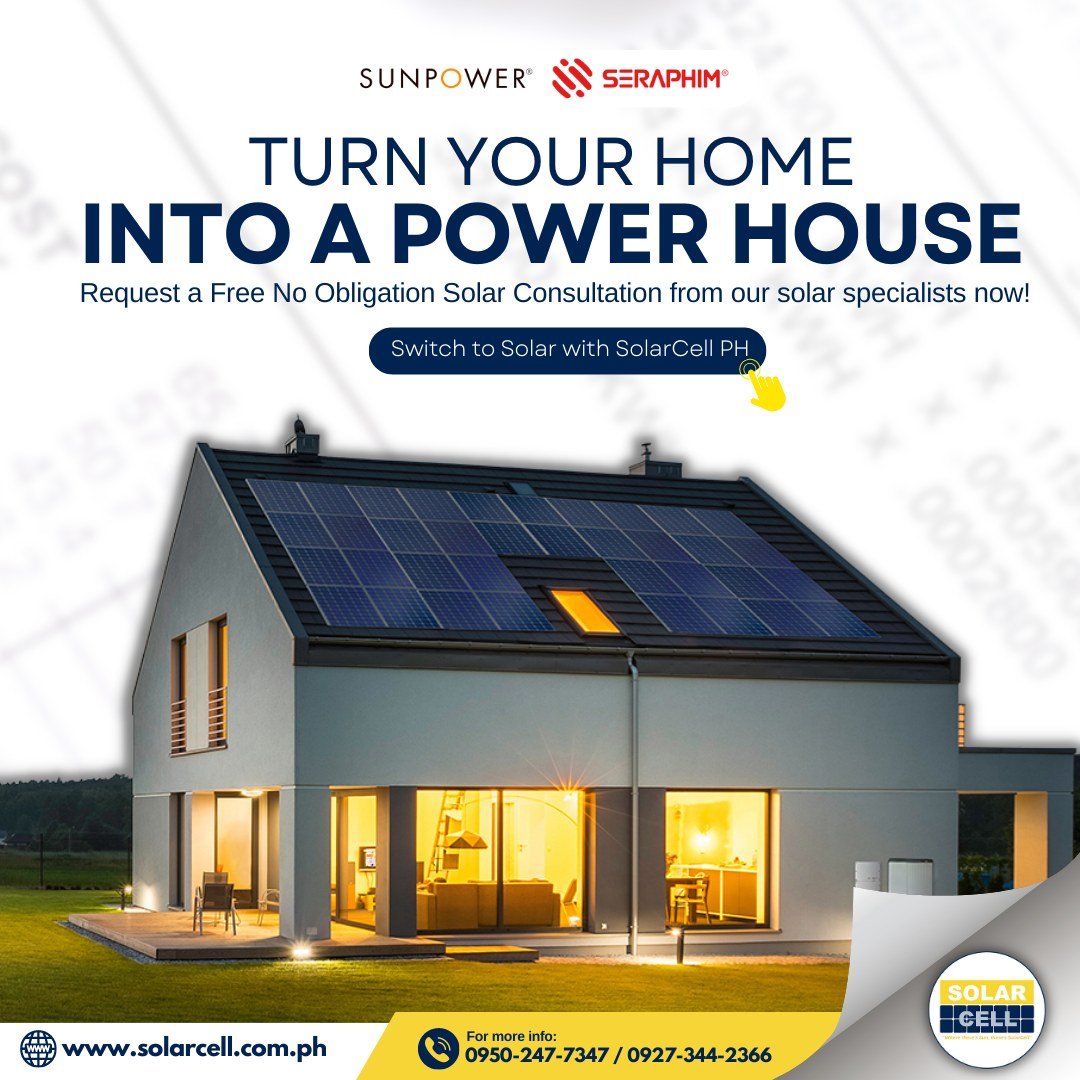 SolarCell PH on Twitter: "Switching to solar energy guarantees lifetime savings and profit ...