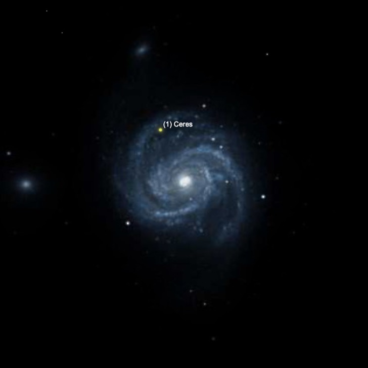 Skymaps.com on Twitter: "20 March: Dwarf planet 1 Ceres at opposition at 21h UT. Mag. 6.9. In 6 ...