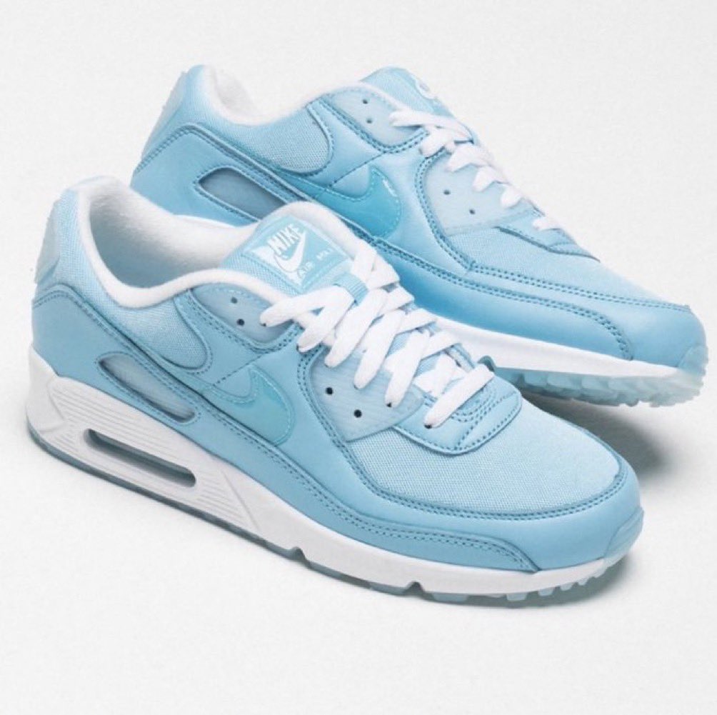 SNKR_TWITR on Twitter: "AD: $95.98 w/code SPRING Nike Air Max 90 'Blue Chill' Shop -> http://bit ...