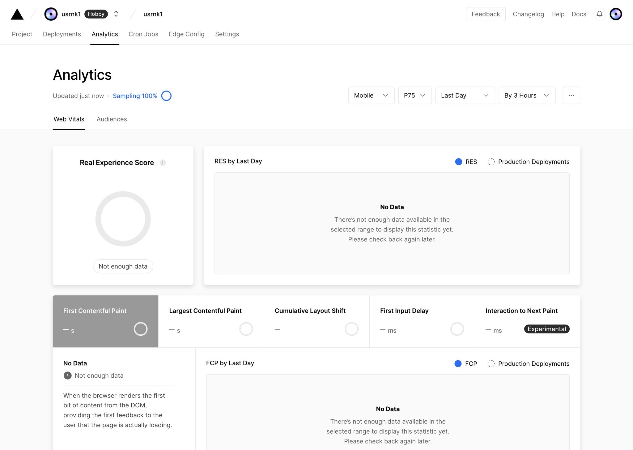 SaaS Shots 📸 on Twitter: "Analytics Empty State View from @vercel https://t.co/uVVLzJxOKp" / Twitter