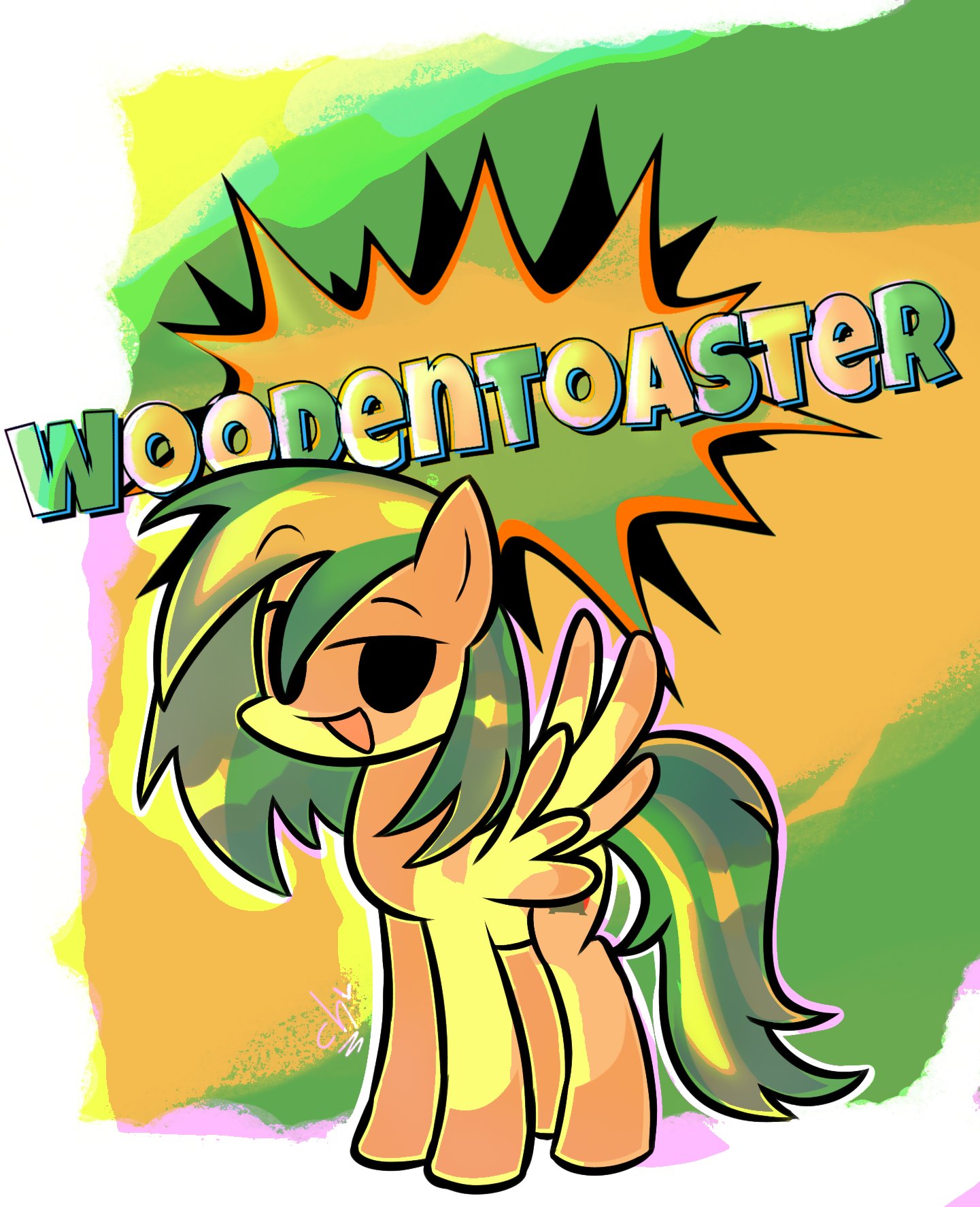 Woodentoaster And Rainbow Dash