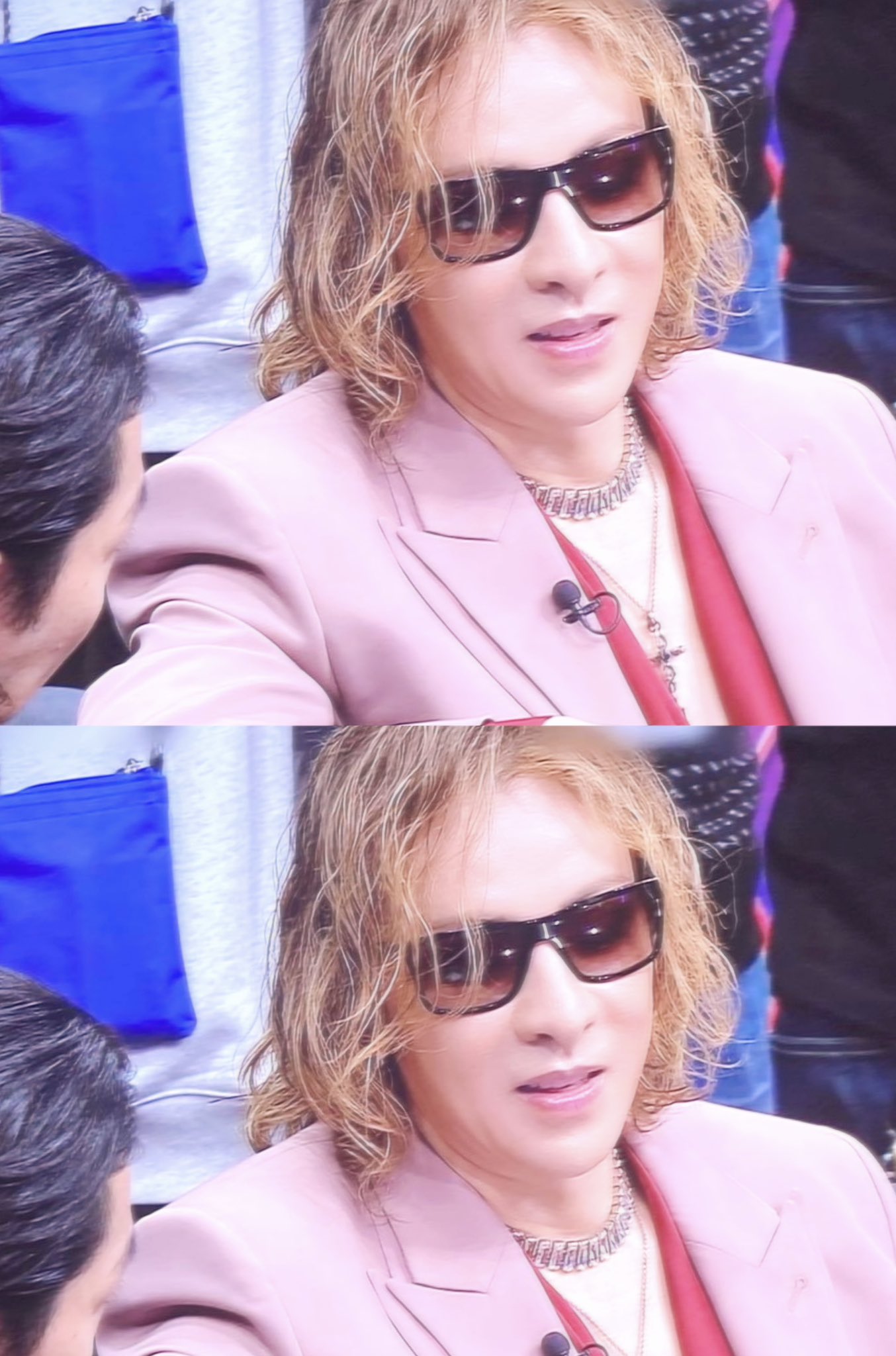 ⋆ ｡ yui 🌹🌹 on Twitter: "@YoshikiOfficial @xy___official @musicday_ntv 毎日聴いてます🎶 ピンクのお召し物がよくお似合いの ...