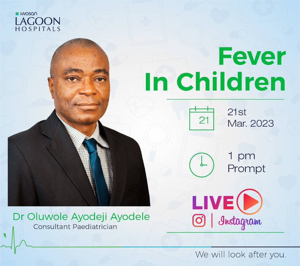 Medicalworld Nigeria on Twitter: "RT @LagoonHospitals: Dear friends, Join us tomorrow on ...
