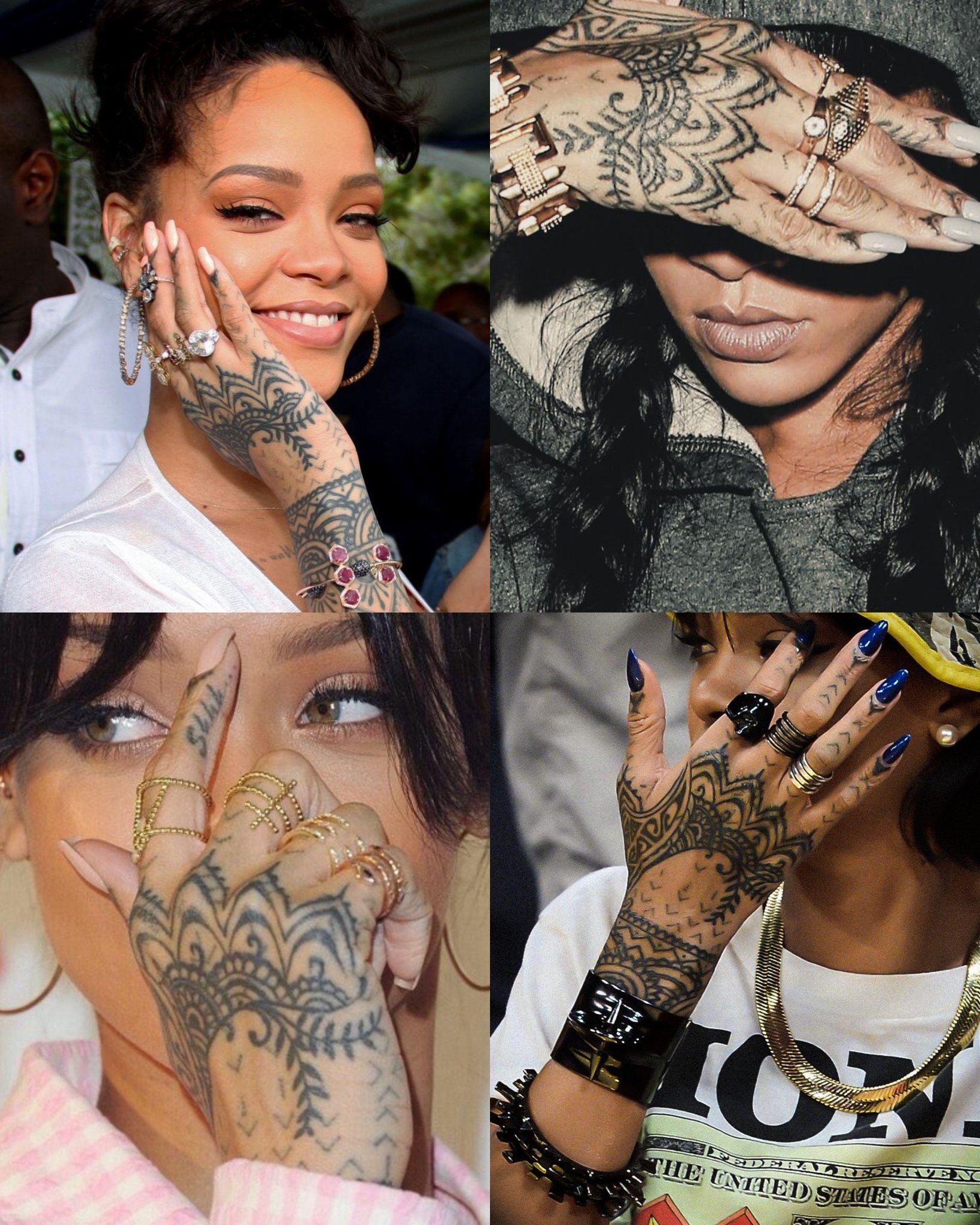 Rihanna Hand Tattoo Meaning