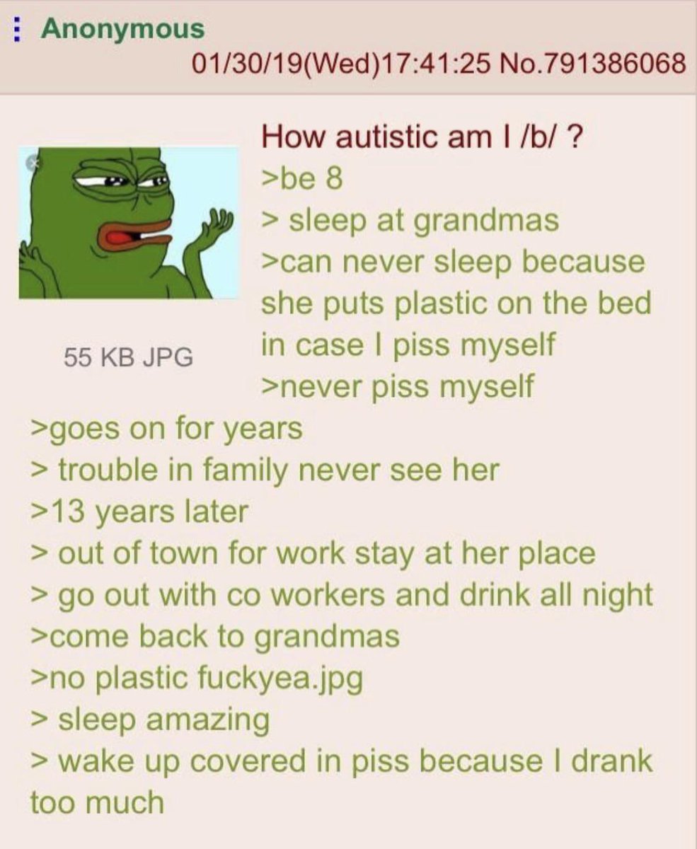 4CHAN GREENTEXTS on Twitter: