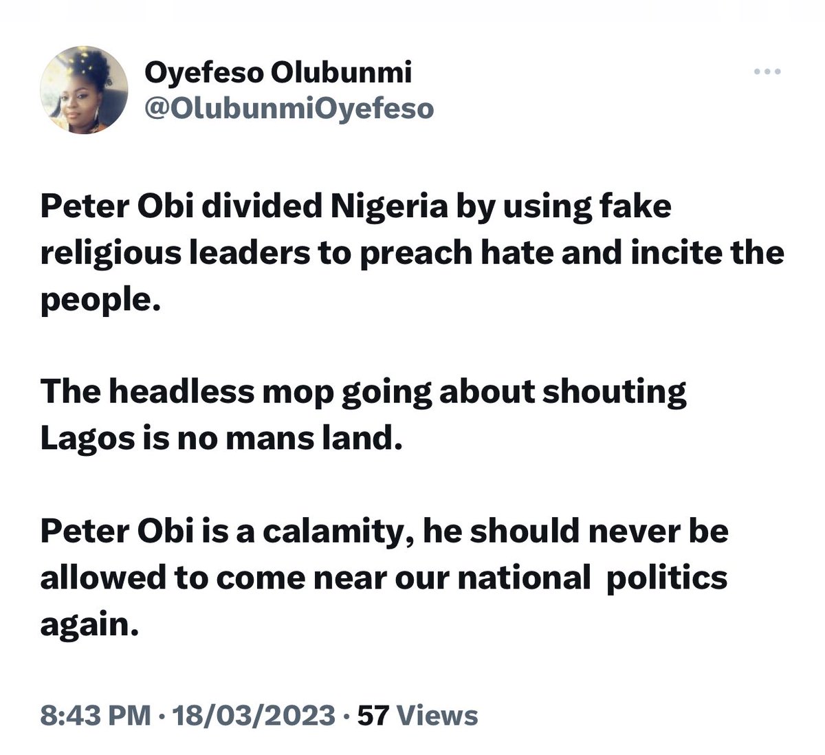 Dr. Chinaza Obinna on Twitter: "RT @OlisaOsega: Someone is sponsoring this new agenda that Peter ...