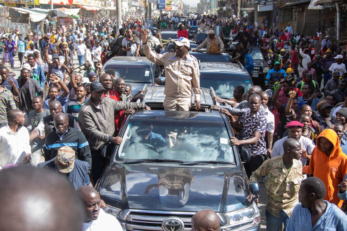 Abuga Makori Egh Mbe On Twitter Raila Odinga In Nairobi Today The
