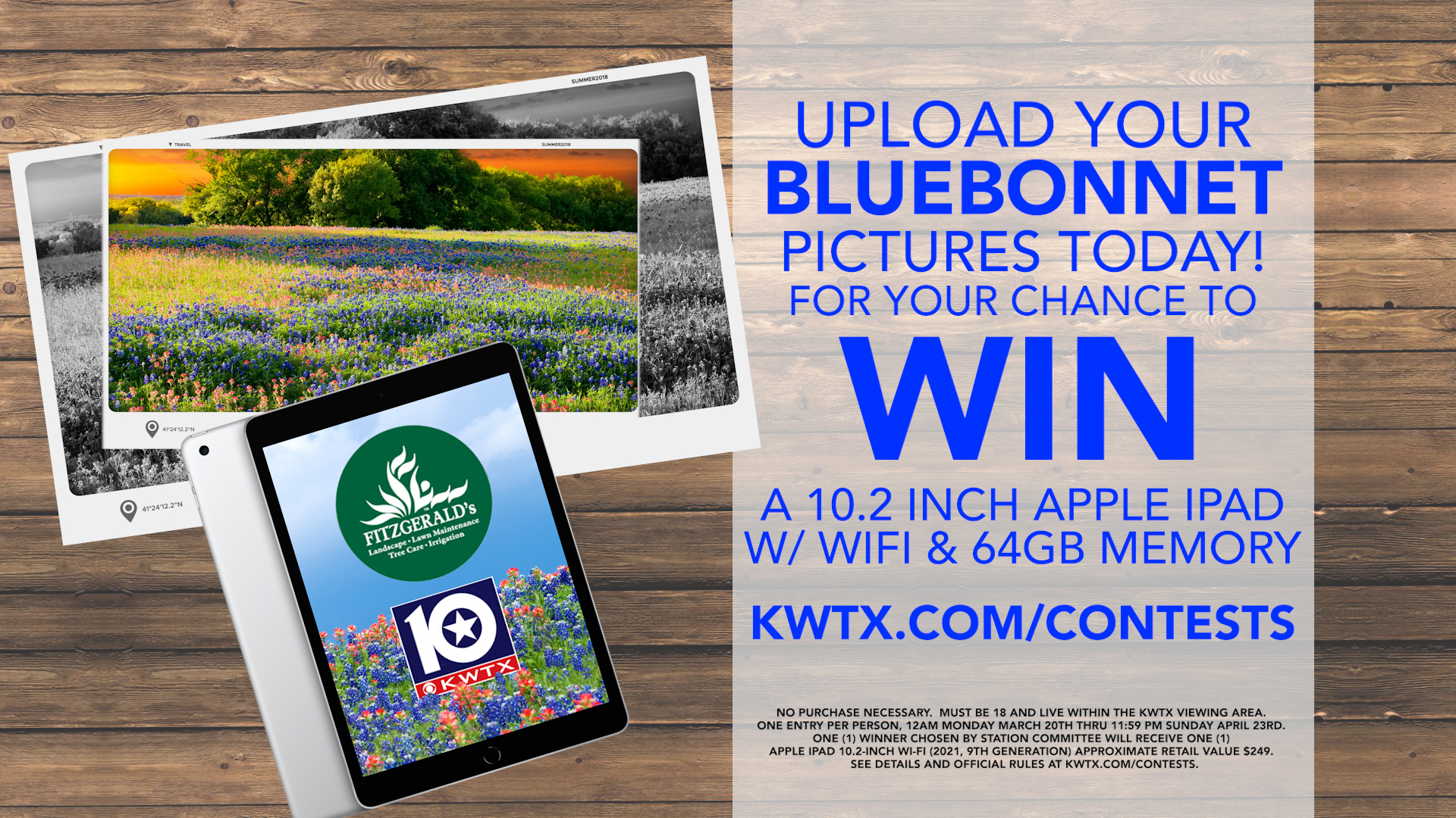 KWTX News 10 on Twitter: "It's time for the Annual KWTX Bluebonnet Photo, presented by ...