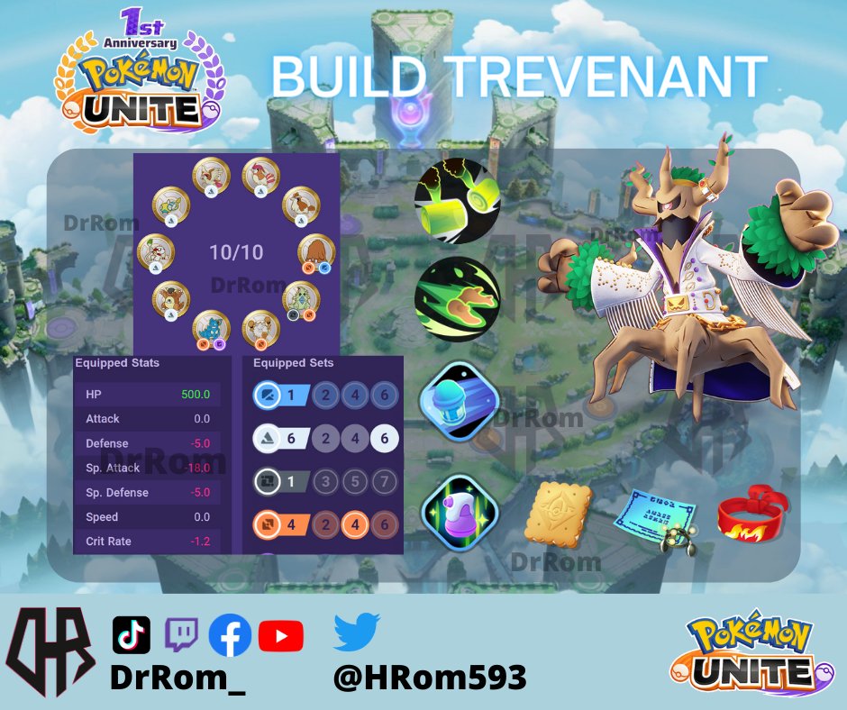 Trevenant Move Set