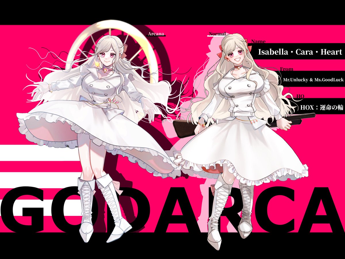 めるひぇん🌸 on Twitter: "｜𝐆𝐎𝐃𝐀𝐑𝐂𝐀 𝐇𝐎 運命（ 𝐊𝐏𝐂 ） ｜ #神話殲滅機関アルカナ隊員名簿"