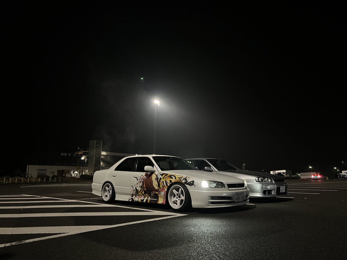 みもまるマナベ on Twitter: "RT @Blaze_R34: 🌸固定🌸 ER34 4Dr サクラバクシンオー仕様"