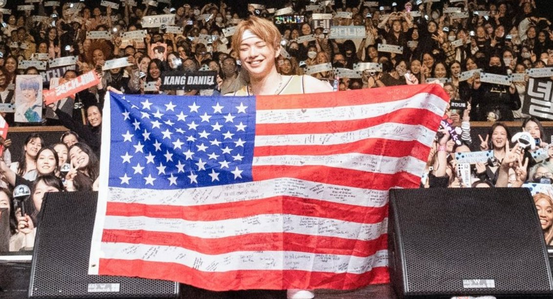 allkpop on Twitter: "#KangDaniel officially wraps up North American leg of 1st solo world tour ...