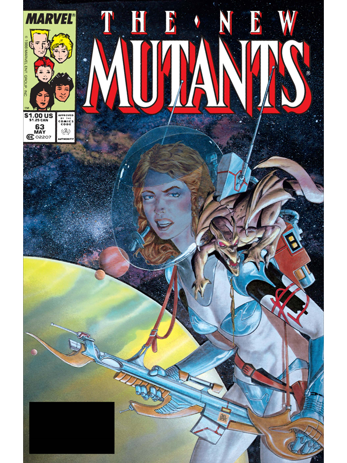 Classic X Men On Twitter New Mutants 63 Cover Dated May 1988