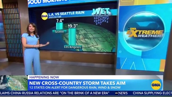 15 states on alert as new cross-country storm takes aim. @ginger_zee is ...