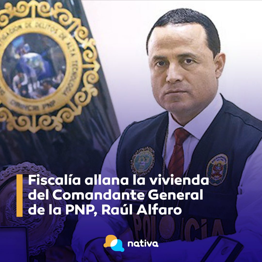 Nativa On Twitter 🔴 LoÚltimo Fiscalía Allana La Vivienda Del
