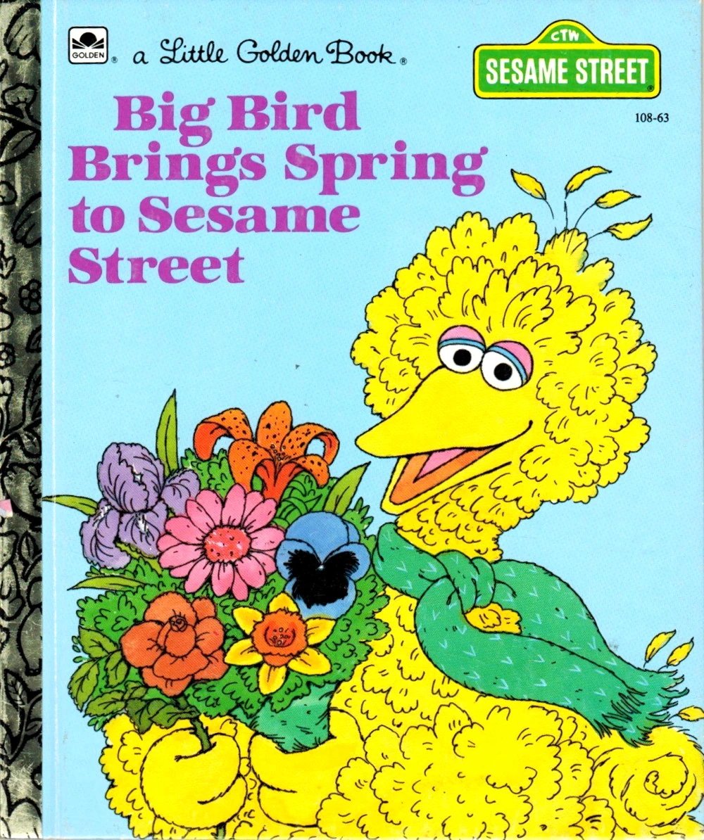 Muppet Wiki on Twitter: "Big Bird Brings Spring to Sesame Street"