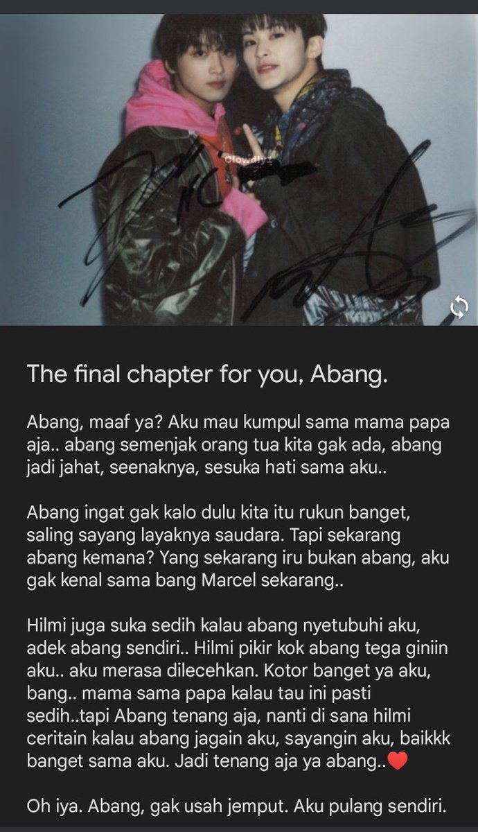 iaa, lg naskahan💤 on Twitter: "The chapter."