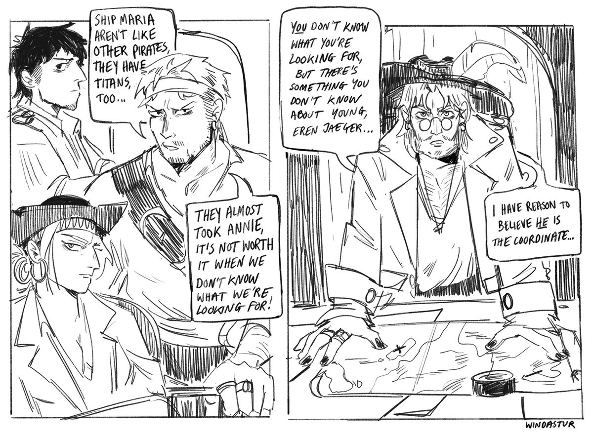 「pirate au lore! #aot 」alix ༄の漫画