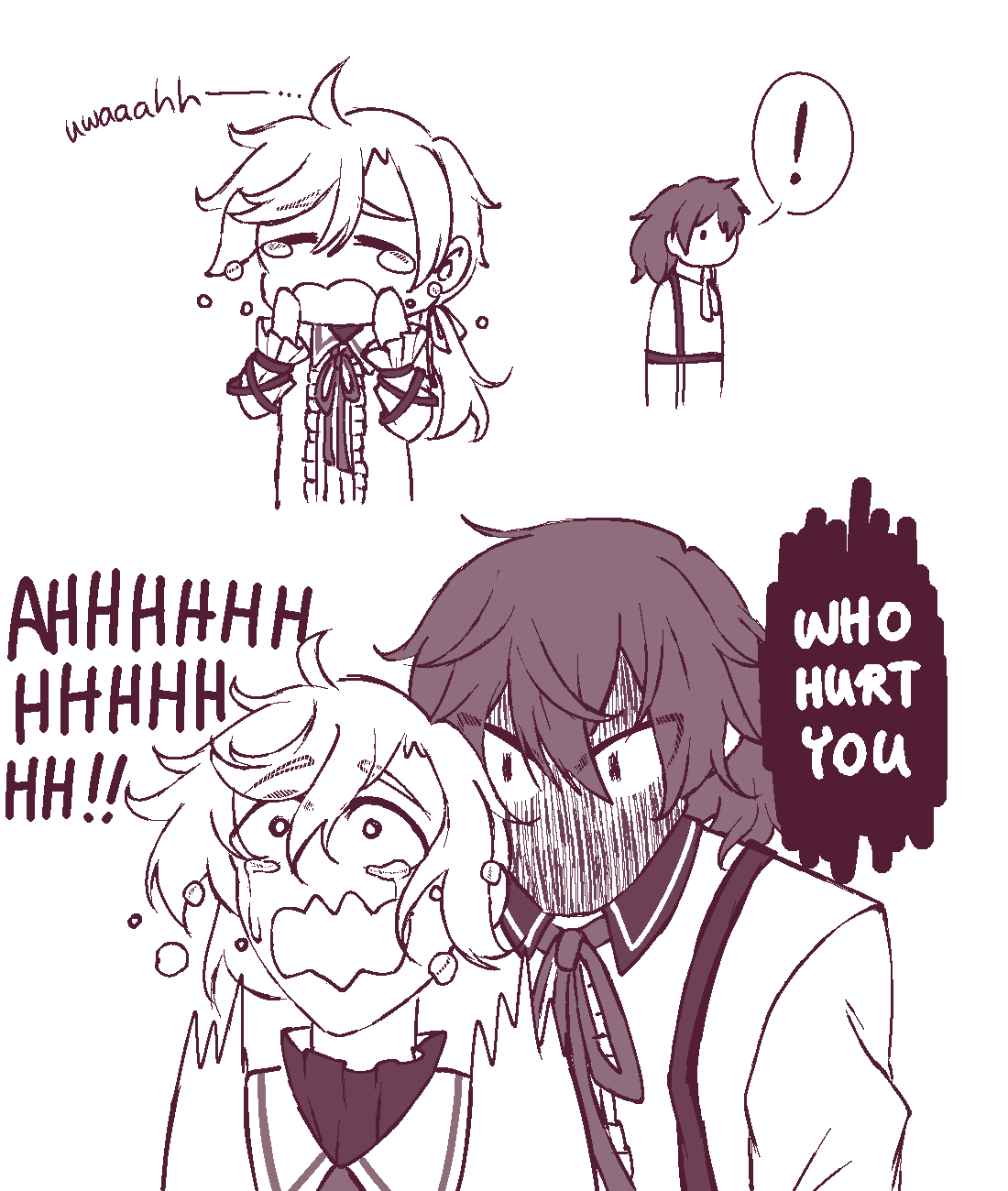 spawkie 💖 on Twitter: "@88eij niigo len and niigo kaito (it's how i draw them)" / Twitter