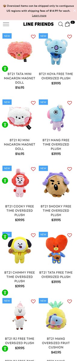 BTS Merch⁷ on Twitter: "Line Friends Store Free Time plush are on sale 🔗 http://Prz.io/BJYDoElCl"