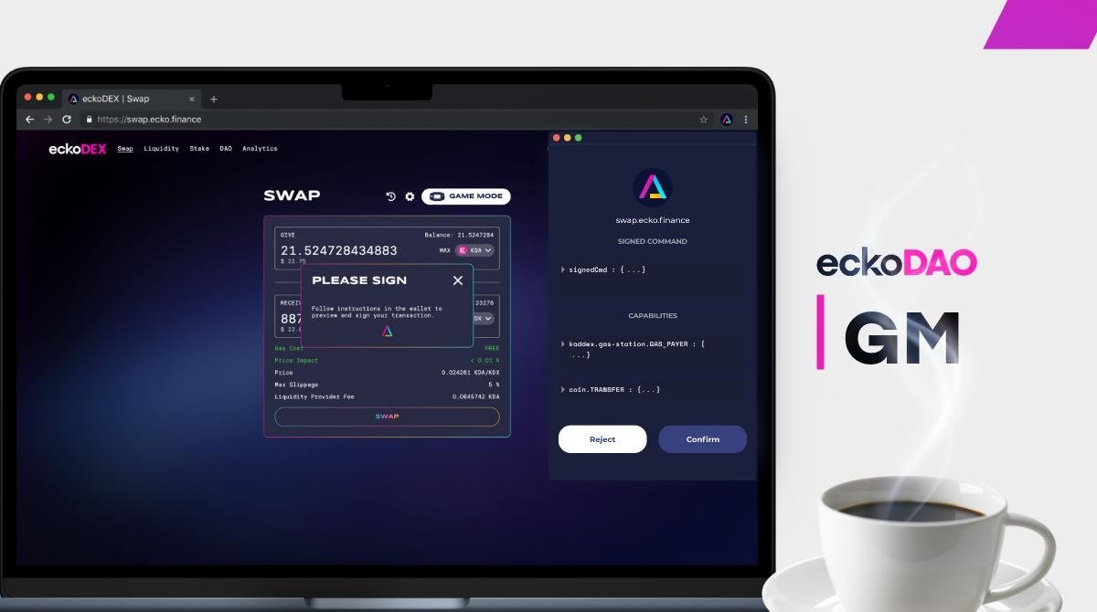 Kadena Ecosystem on Twitter: "🎵 It's a new dawn, it's a new day, it's a new life and I'm feeling ...