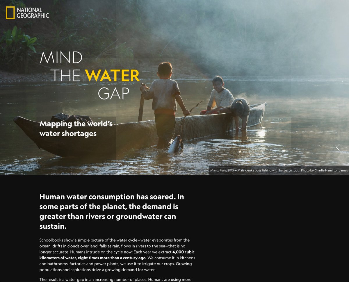 NatGeoMaps on Twitter: "On this World Water Day, take some time to explore the new interactive ...